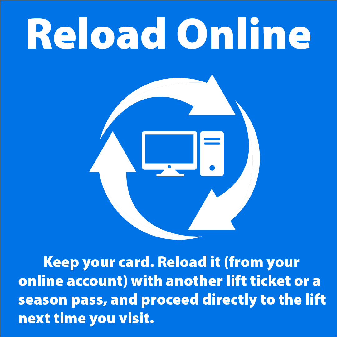 Snow Valley Ski Hill - NEW RFID Cards